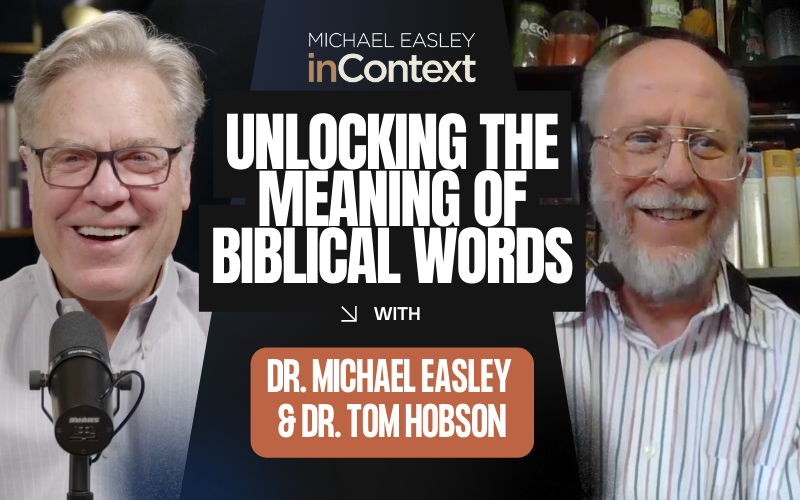 Fun With Biblical Words with Dr. Tom Hobson